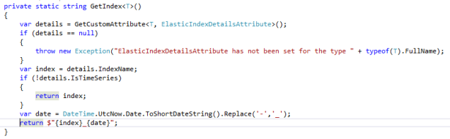 Creating a time-based index in Elasticsearch using NEST | Talentica Blog