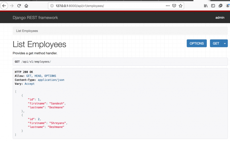 Building a basic REST API using Django REST Framework | Talentica.com