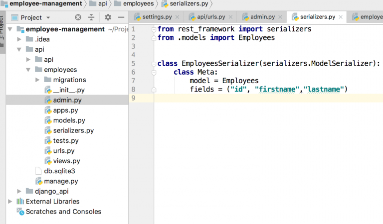Building a basic REST API using Django REST Framework | Talentica.com